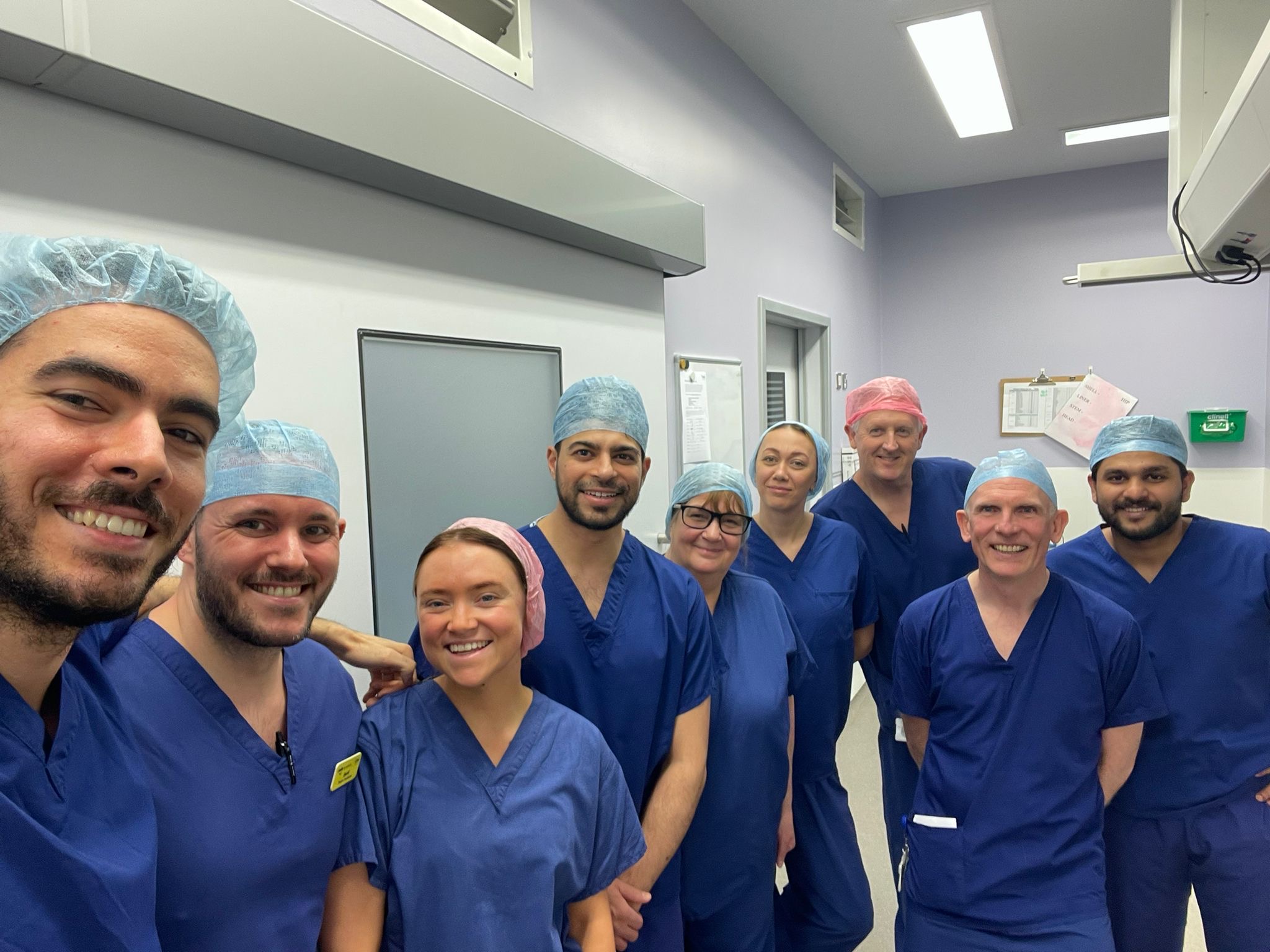 KIMS Hospital performs first day case hip replacement surgery.