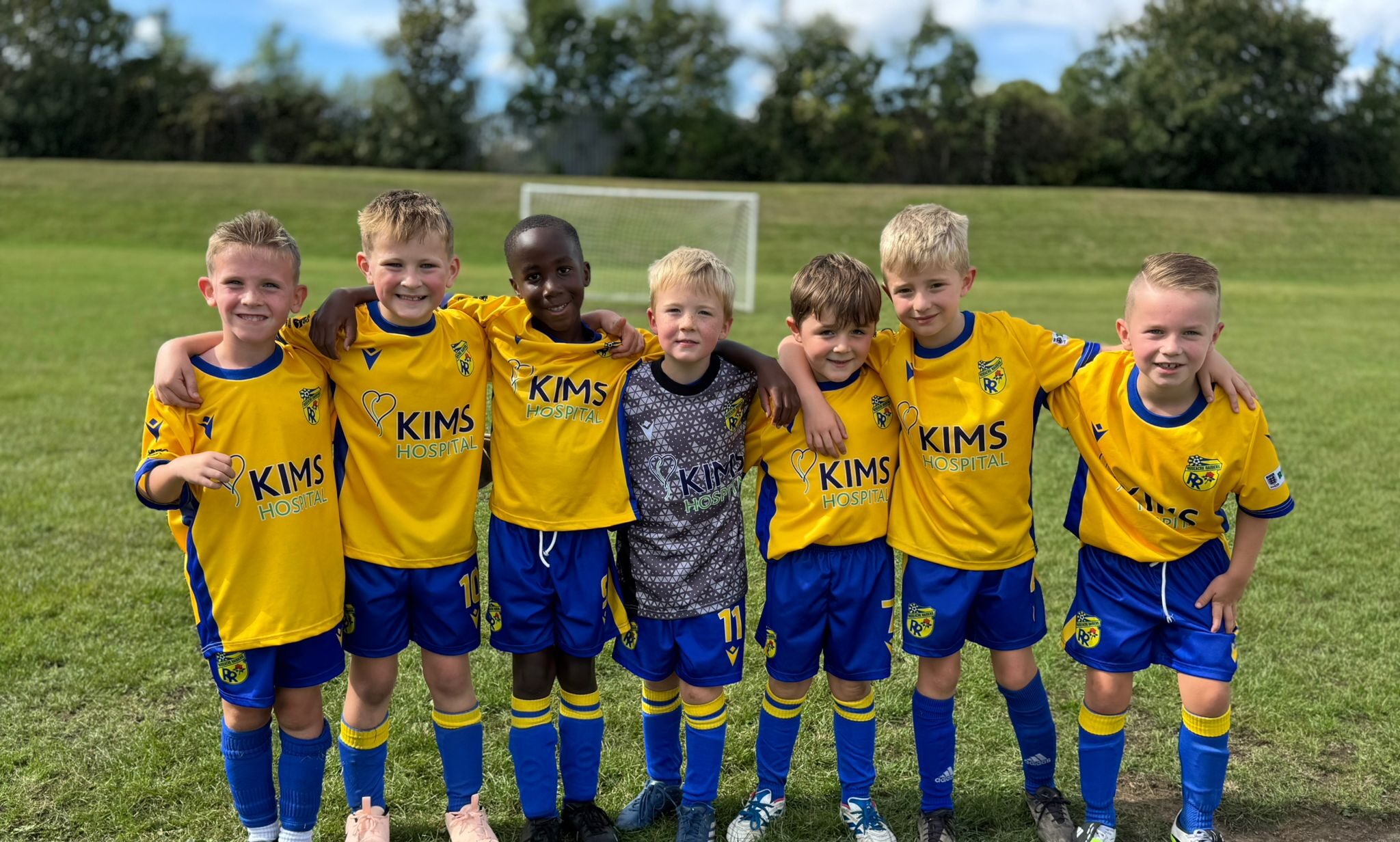 Rosearce Raiders U7s Football Team | Sponsorship | KIMS Hospital